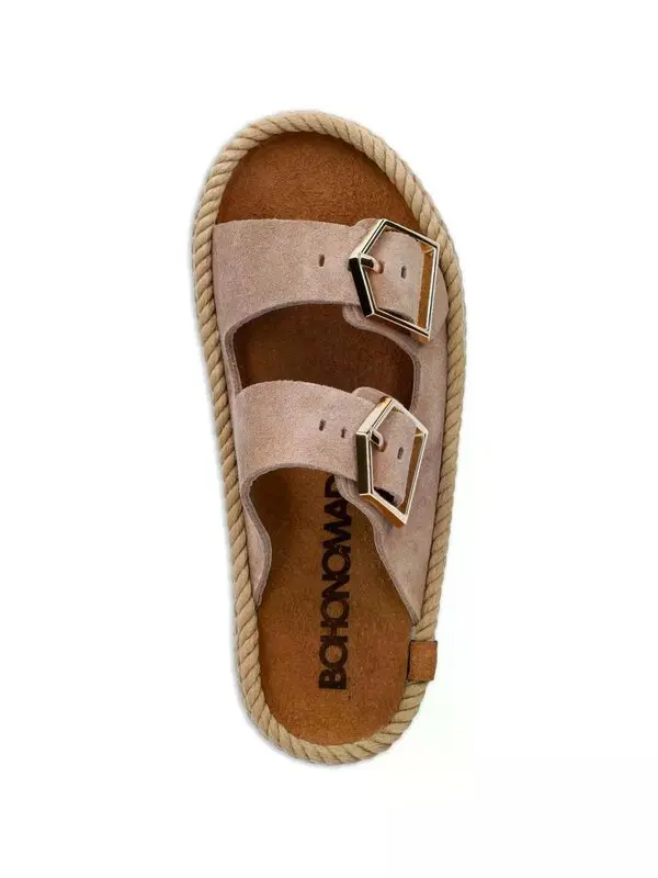 BOHONOMAD Espadrilles With Buckle Fastening And Rope Detail