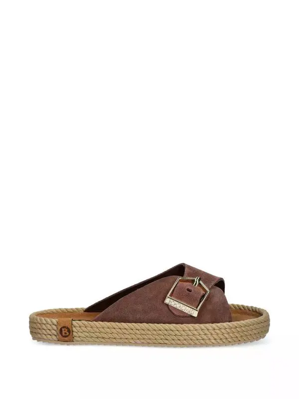 BOHONOMAD Casablanca Buckle-fastening Braided Espadrilles