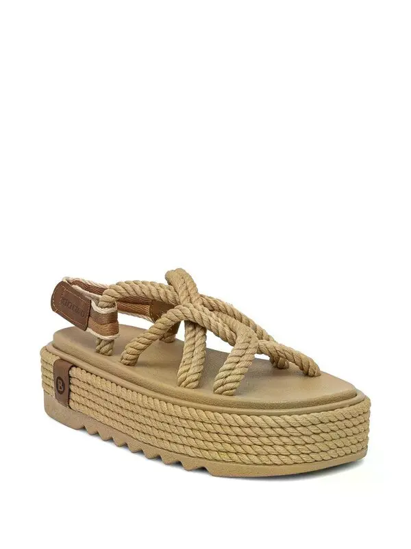 BOHONOMAD Rope-detailed Platform Espadrilles
