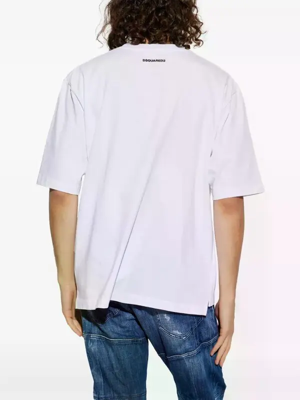 Dsquared2 Flag-patch T-shirt