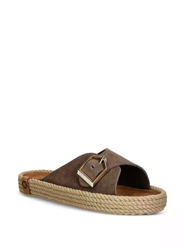 BOHONOMAD Buckle-fastening Rope-trimmed Espadrilles