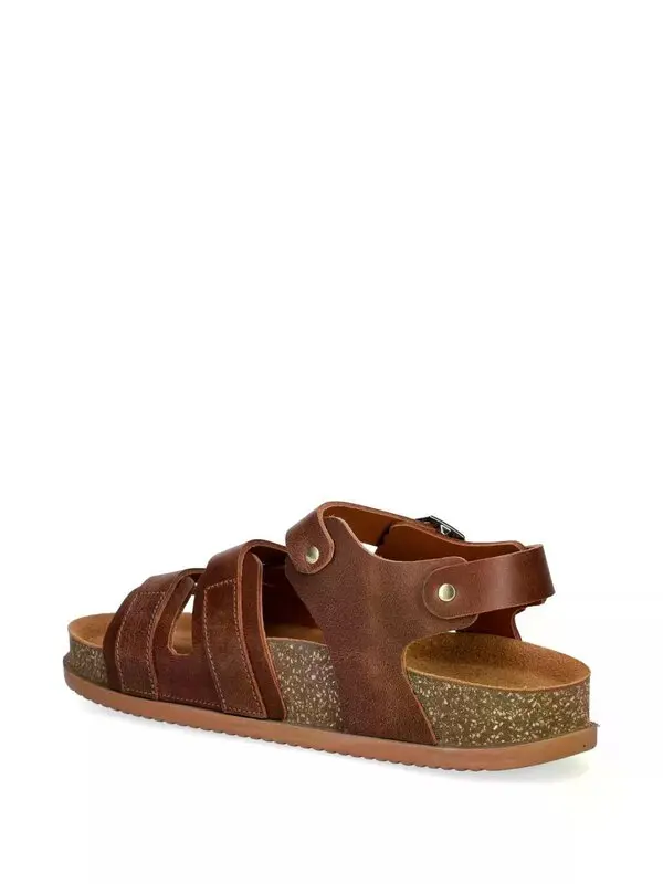 BOHONOMAD Triple-strap Buckle-fastening Sandals