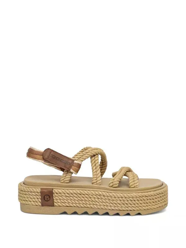 BOHONOMAD Tahiti Rope-detail Platform Espadrilles