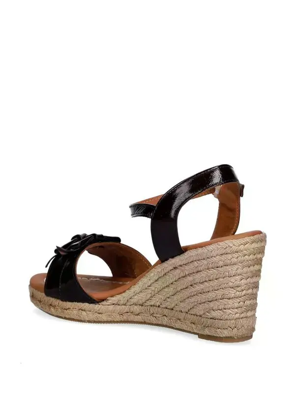 BILLI BI Bow Detail Wedge Sandals