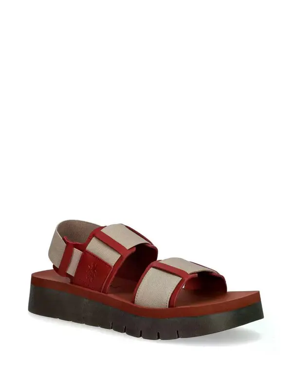 Fly London Panelled Sandals