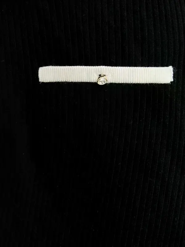 From Future Contrast-trim Mini Skirt