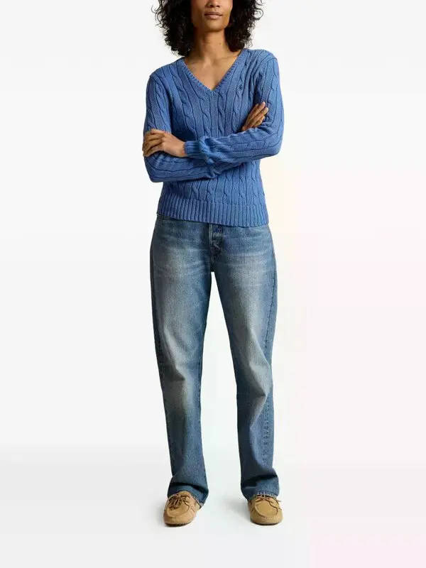 Polo Ralph Lauren V-neck Cotton Sweater