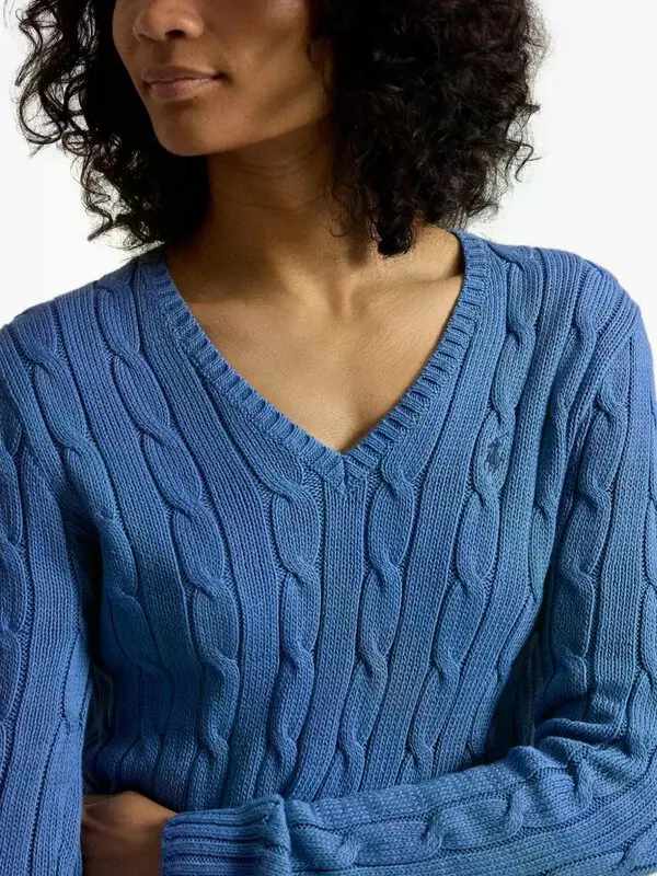 Polo Ralph Lauren V-neck Cotton Sweater