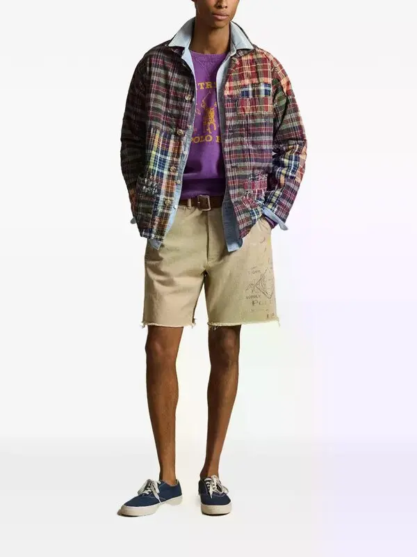 Polo Ralph Lauren Frayed Hem Shorts