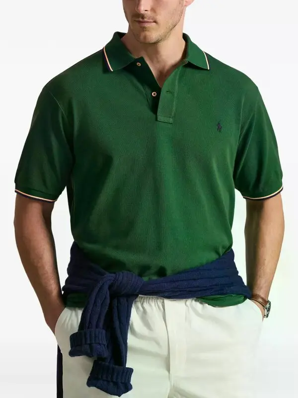 Polo Ralph Lauren Embroidered Cotton Polo Shirt