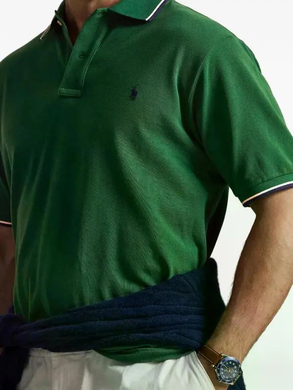 Polo Ralph Lauren Embroidered Cotton Polo Shirt