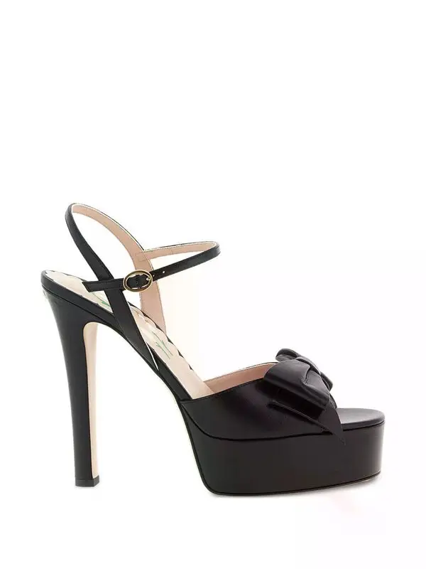 Valentino Garavani Platform Sandals - Black