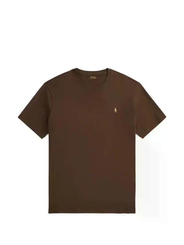 Polo Ralph Lauren Logo-embroidered T-shirt - Brown