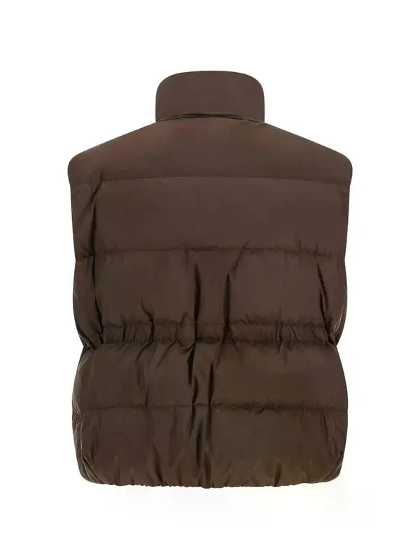 Brunello Cucinelli Quilted Gilet With Monili Detail