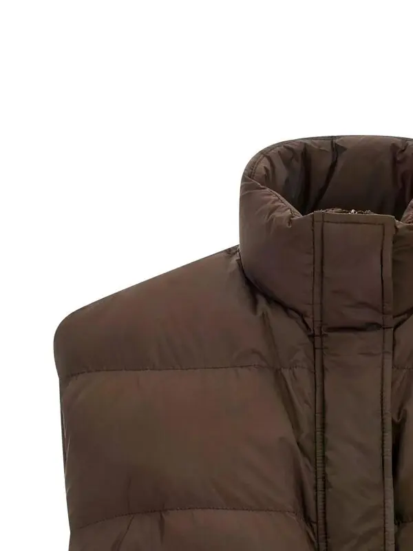 Brunello Cucinelli Quilted Gilet With Monili Detail