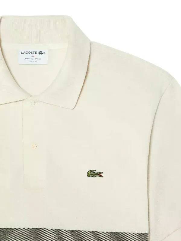 Lacoste Striped Short-sleeve Polo Shirt