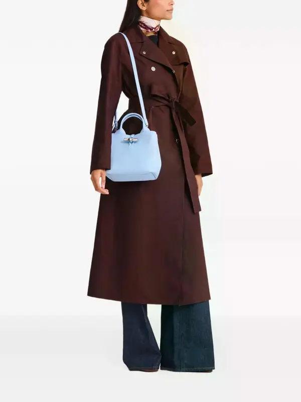Longchamp Le Roseau Toggle Tote Bag - Blue