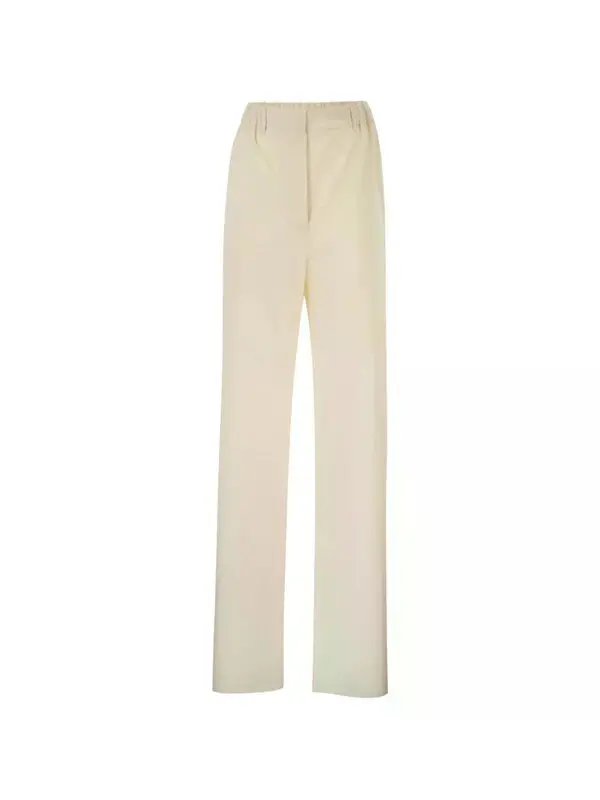 Max Mara Straight-leg Fluid Trousers - Neutrals