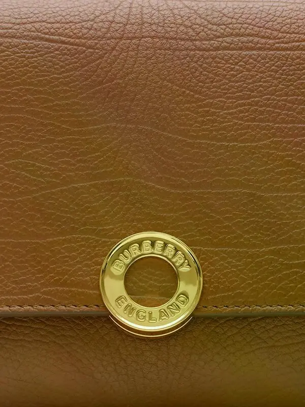 Burberry Leather Chain-strap Clutch