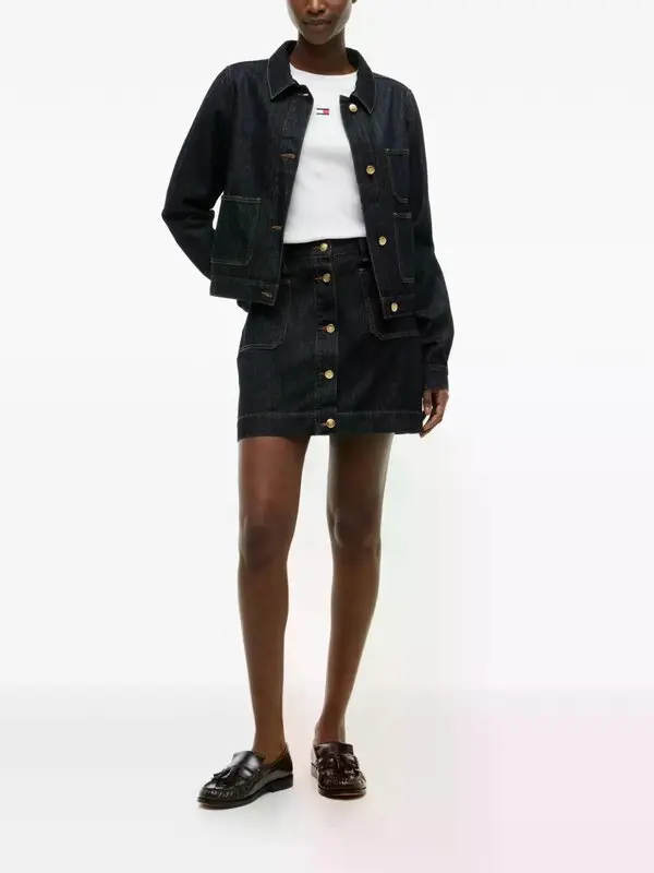 Tommy Hilfiger Denim Button-up Jacket - Blue