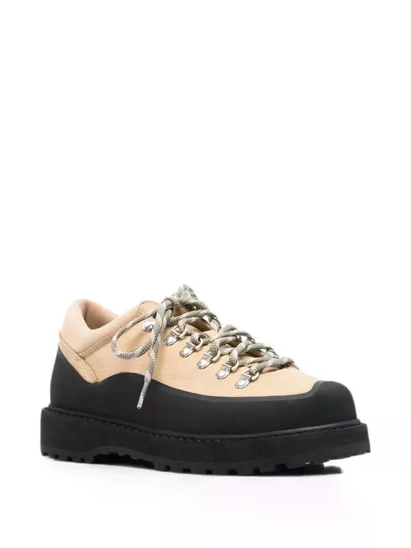 Diemme Cornaro Gomma Leather Sneakers - Neutrals