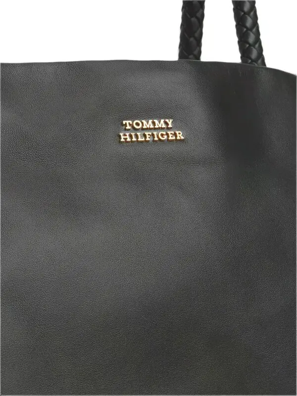 Tommy Hilfiger Braided Handle Shoulder Bag