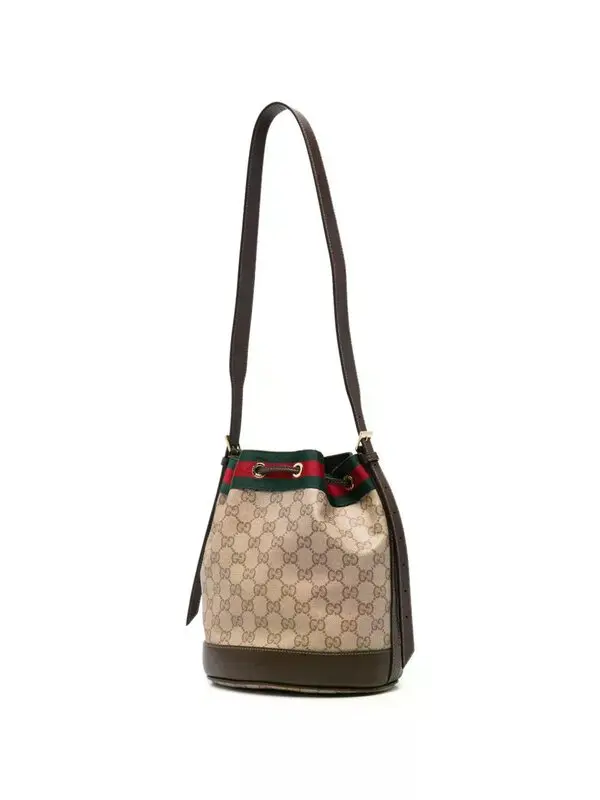 Gucci Gg Supreme Web Bucket Bag