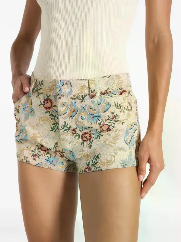 Manière De Voir Manierè De Voir Tapestry Mini Shorts