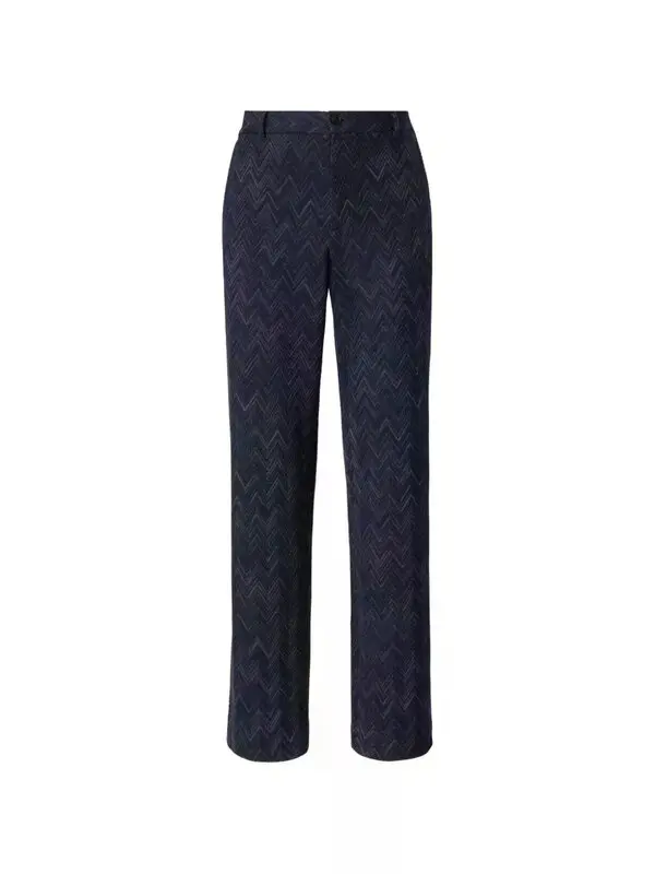 Missoni Zigzag Trousers - Blue
