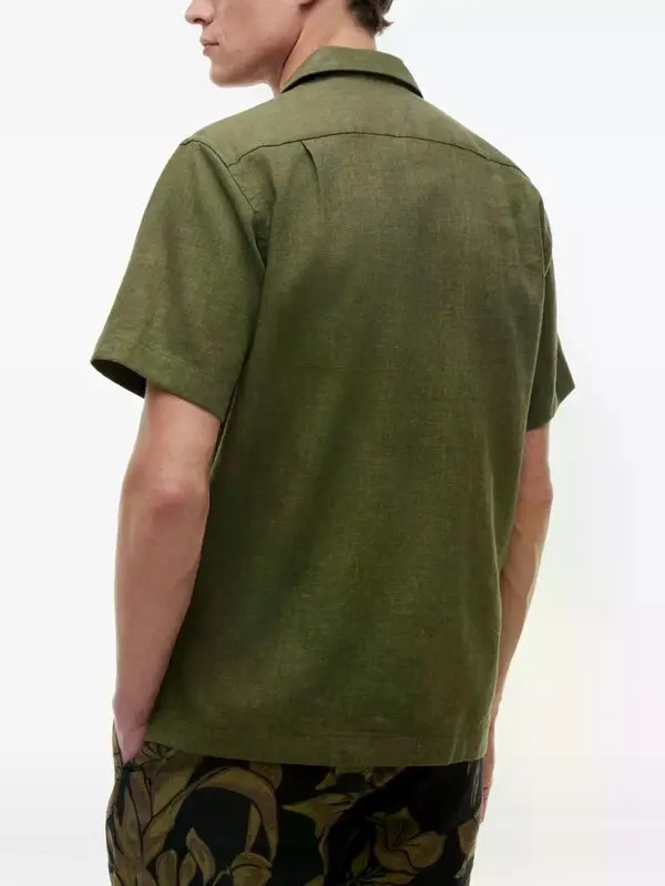 Tommy Hilfiger Short-sleeve Logo-patch Shirt