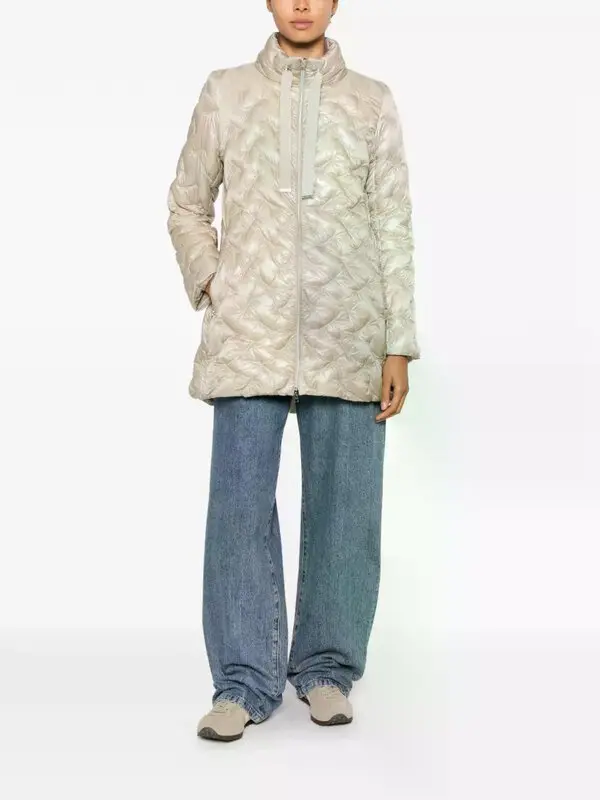 Herno Quilted High-neck Coat