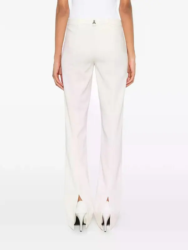 Patrizia Pepe Tailored Trousers With Split Cuffs
