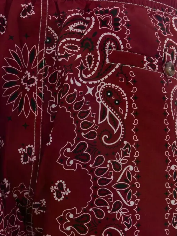 MC2 SAINT BARTH Paisley Print Swim Shorts
