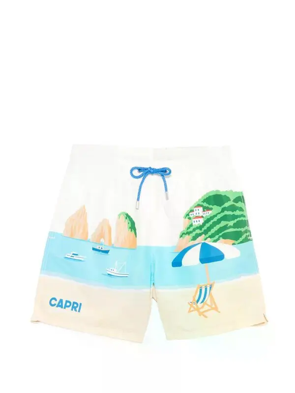 MC2 SAINT BARTH Printed Swim Shorts