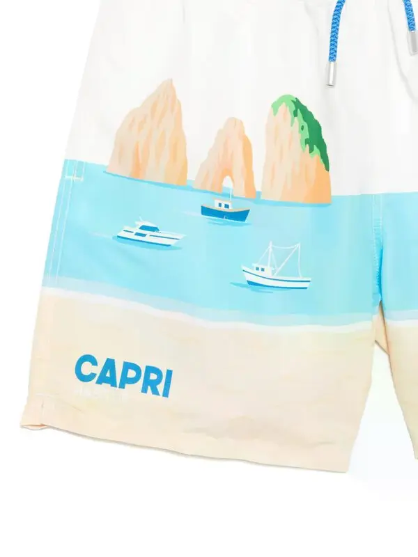 MC2 SAINT BARTH Printed Swim Shorts