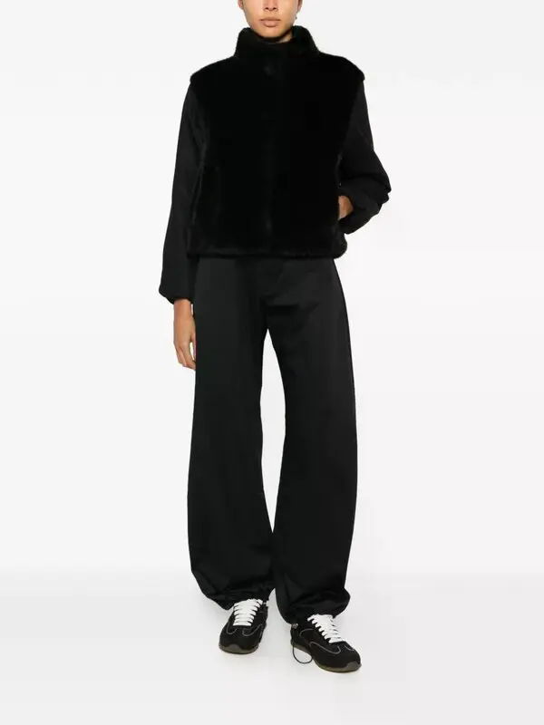 Herno Faux-fur Panelled Jacket