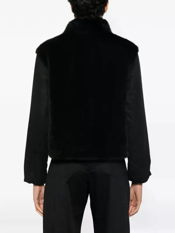 Herno Faux-fur Panelled Jacket