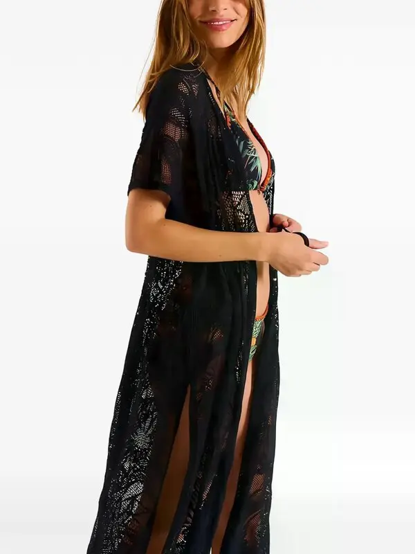 BANANA MOON Lace-knit Drawstring Beachwear
