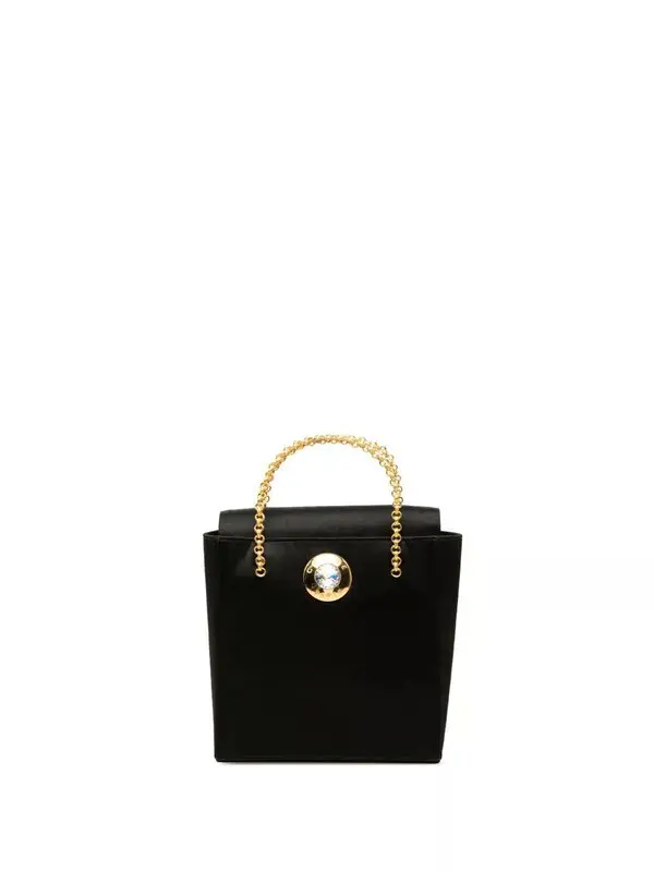 Celine 2001 Satin Starball Chain Top Handle Bag