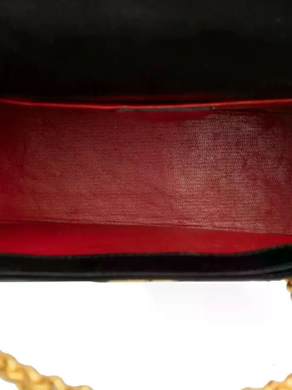 Celine 2001 Satin Starball Chain Top Handle Bag