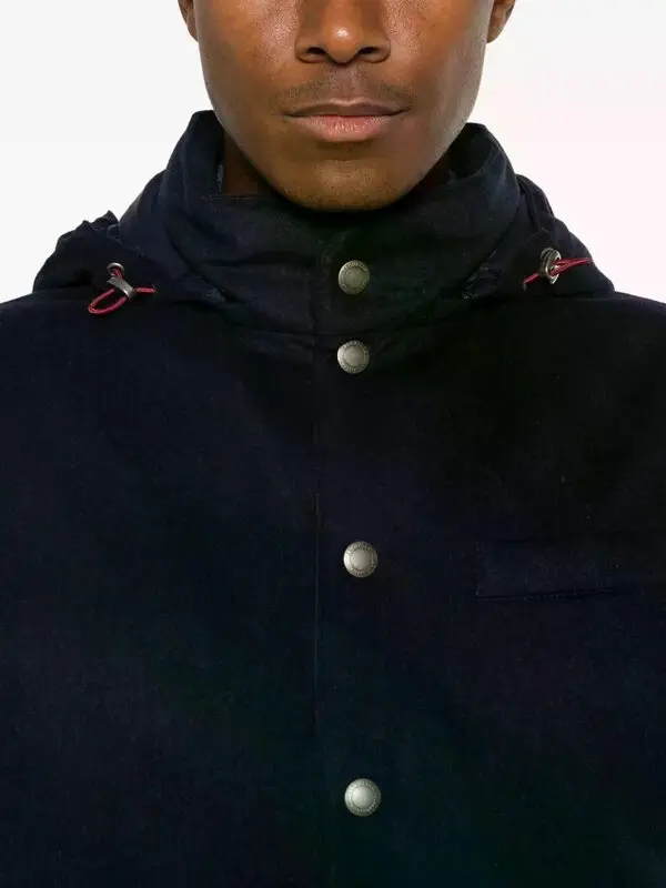 Brunello Cucinelli Hooded Press-stud Gilet