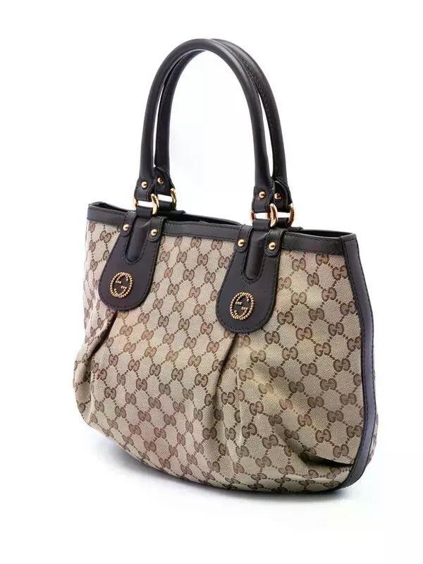 Gucci Gg Canvas Scarlett Tote Bag