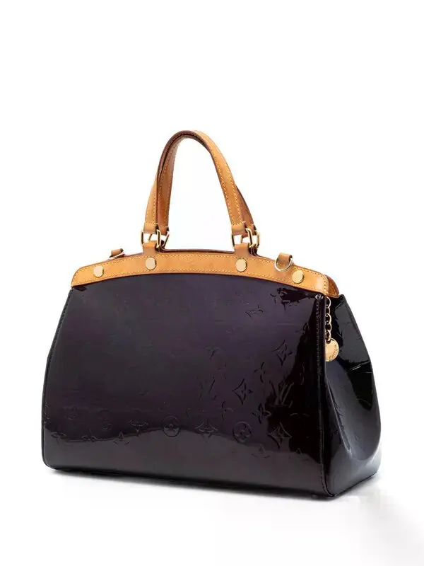 LOUIS VUITTON Monogram Vernis Brea Mm Satchel
