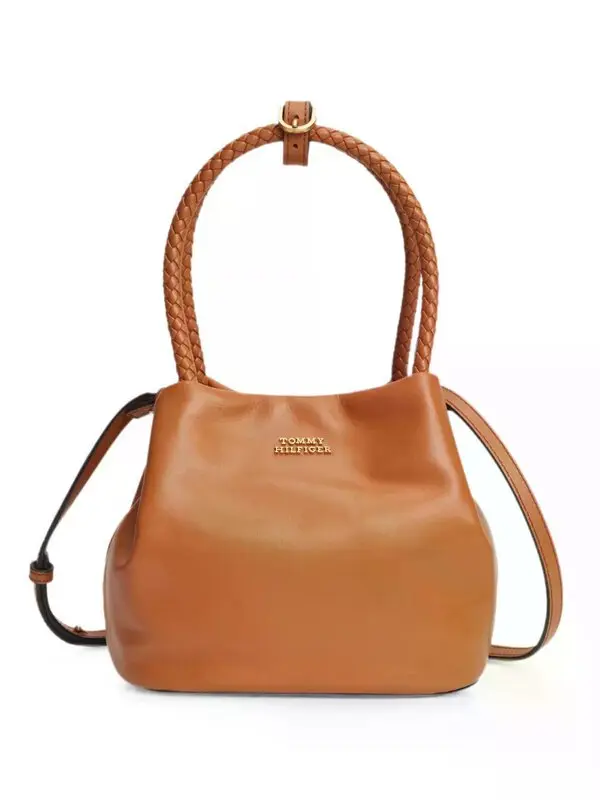 Tommy Hilfiger Braided Handle Shoulder Bag