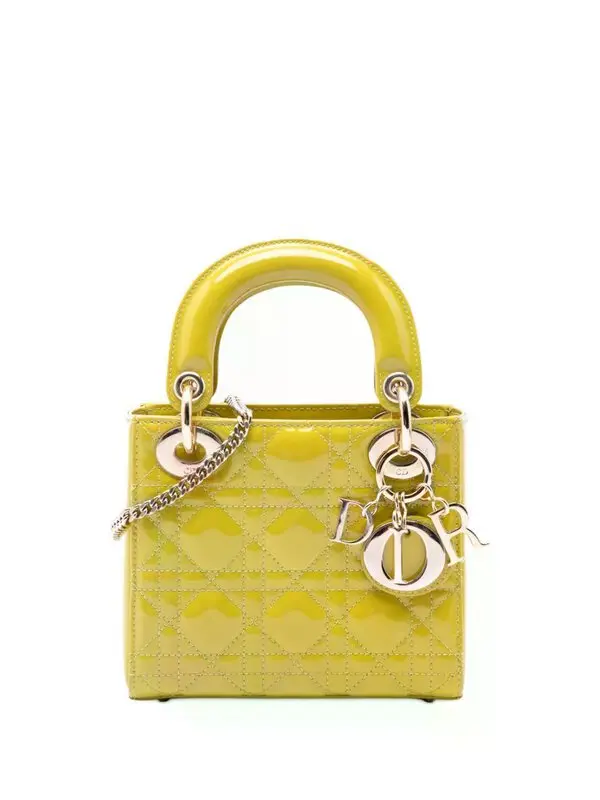 Dior Mini Lady Satchel - Yellow