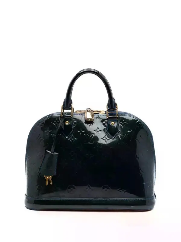 LOUIS VUITTON Monogram Vernis Alma Pm Handbag