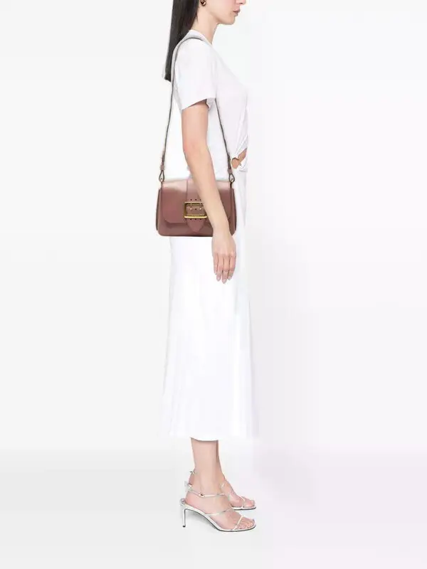 Burberry Small Leather Medley Buckle Crossbody Bag