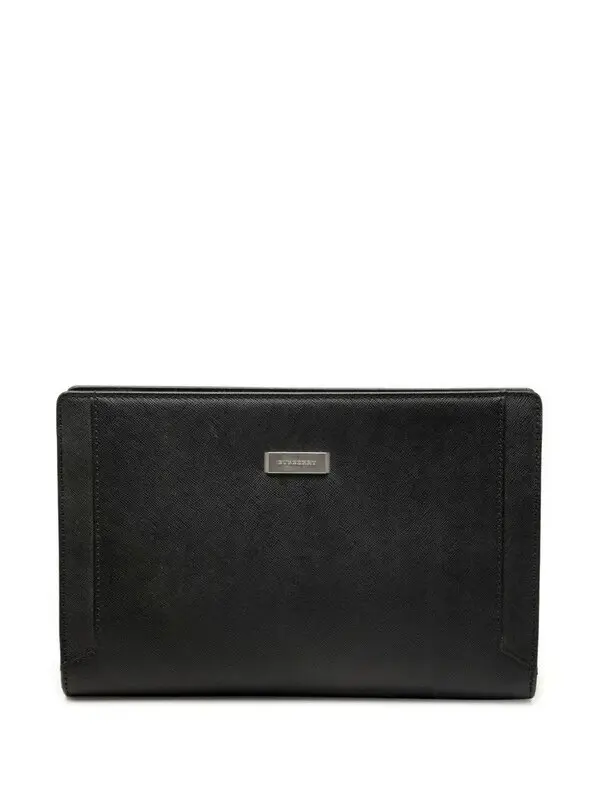 Burberry Leather Clutch Bag