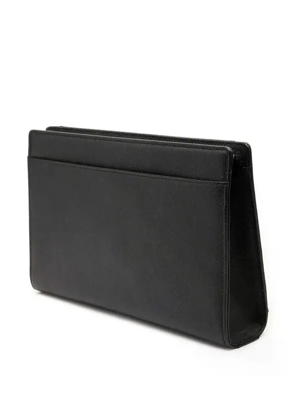 Burberry Leather Clutch Bag