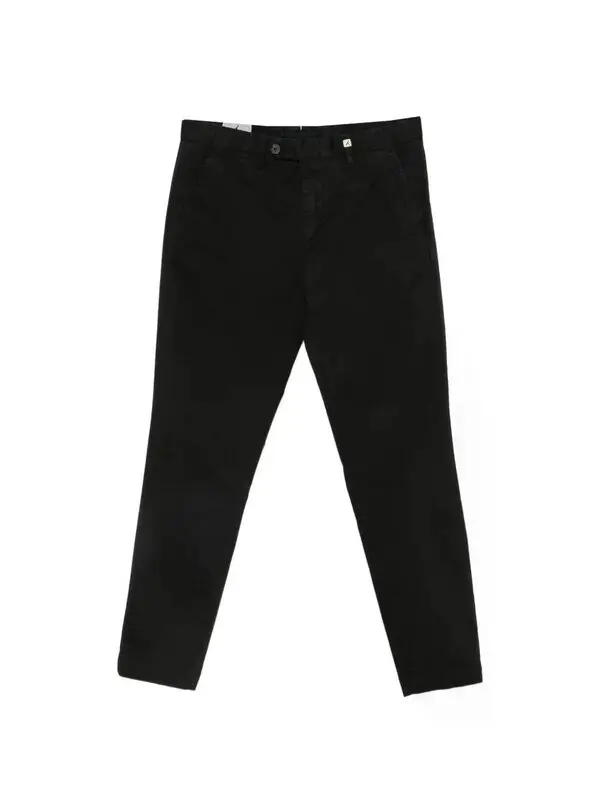 MYTHS Straight-leg Chino Trousers - Black